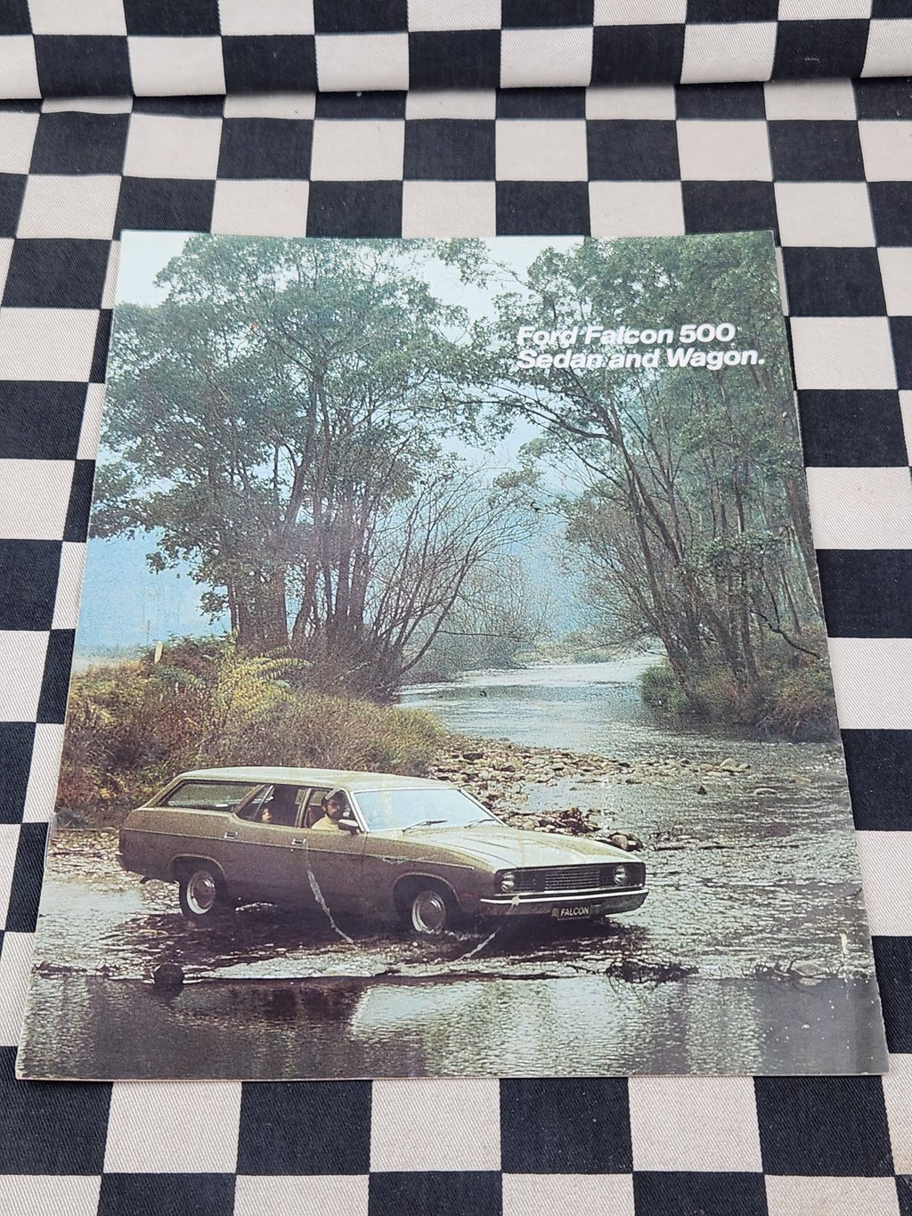 XC Ford Falcon 500 Sedan & Wagon Sales Brochure – Kustom Kollector
