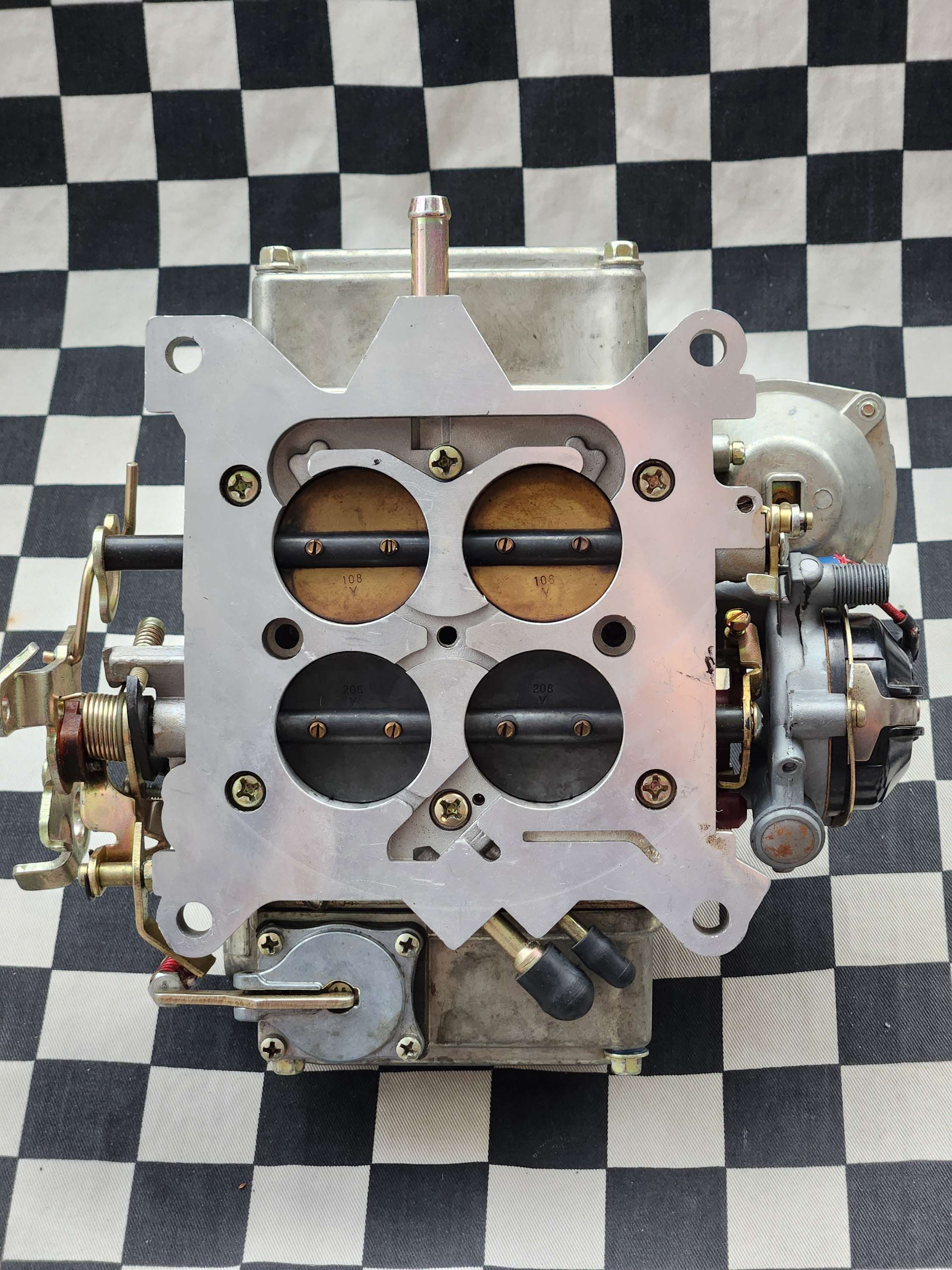 Holley Style 725cfm 4 Barrel Vac Sec Carburettor Carby – Kustom Kollector