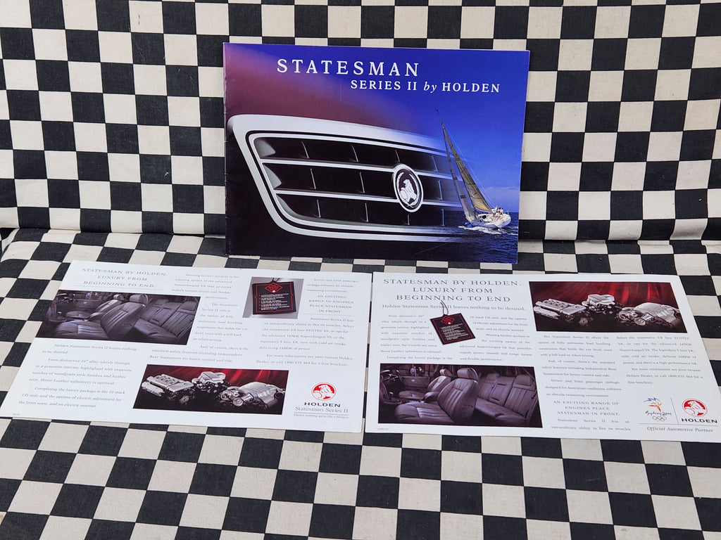 Holden Statesman VS Series II Sales Brochure Set – Kustom Kollector